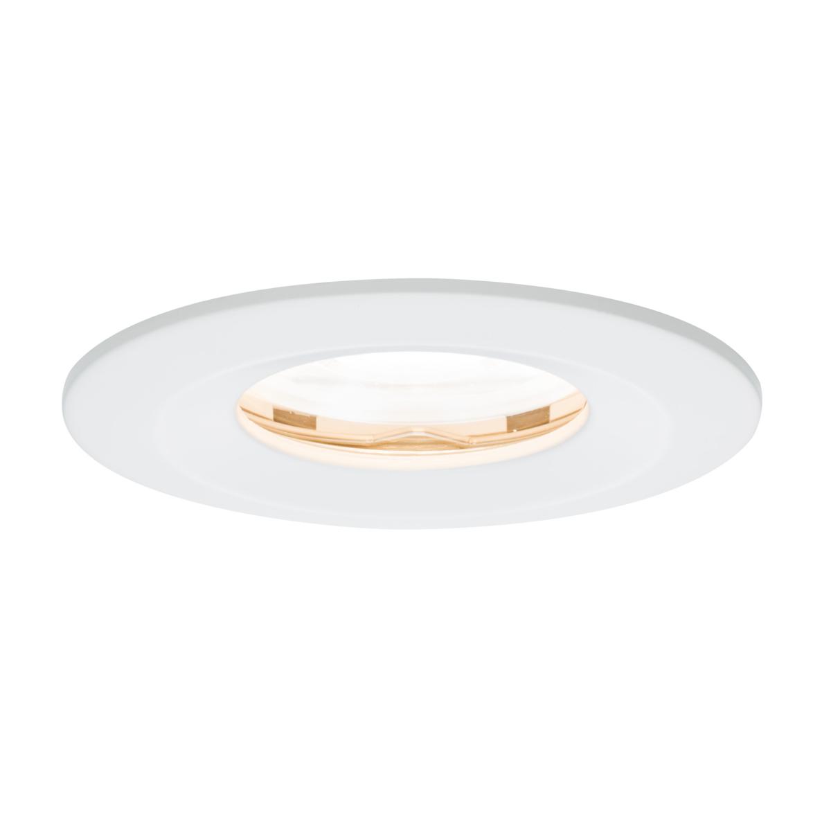 Spot Led Ip65 Encastrable Dimmable Blanc 7w Gu10 230v Paulmann 93625